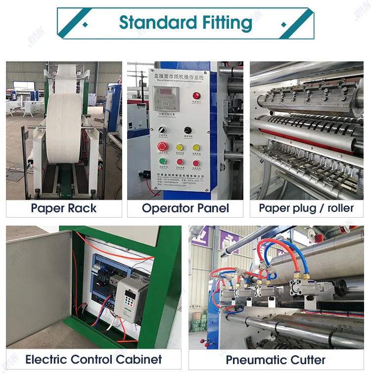 Face Tissue Paper Folding Log Saw Cutting Packing Line Automatic Wet ...