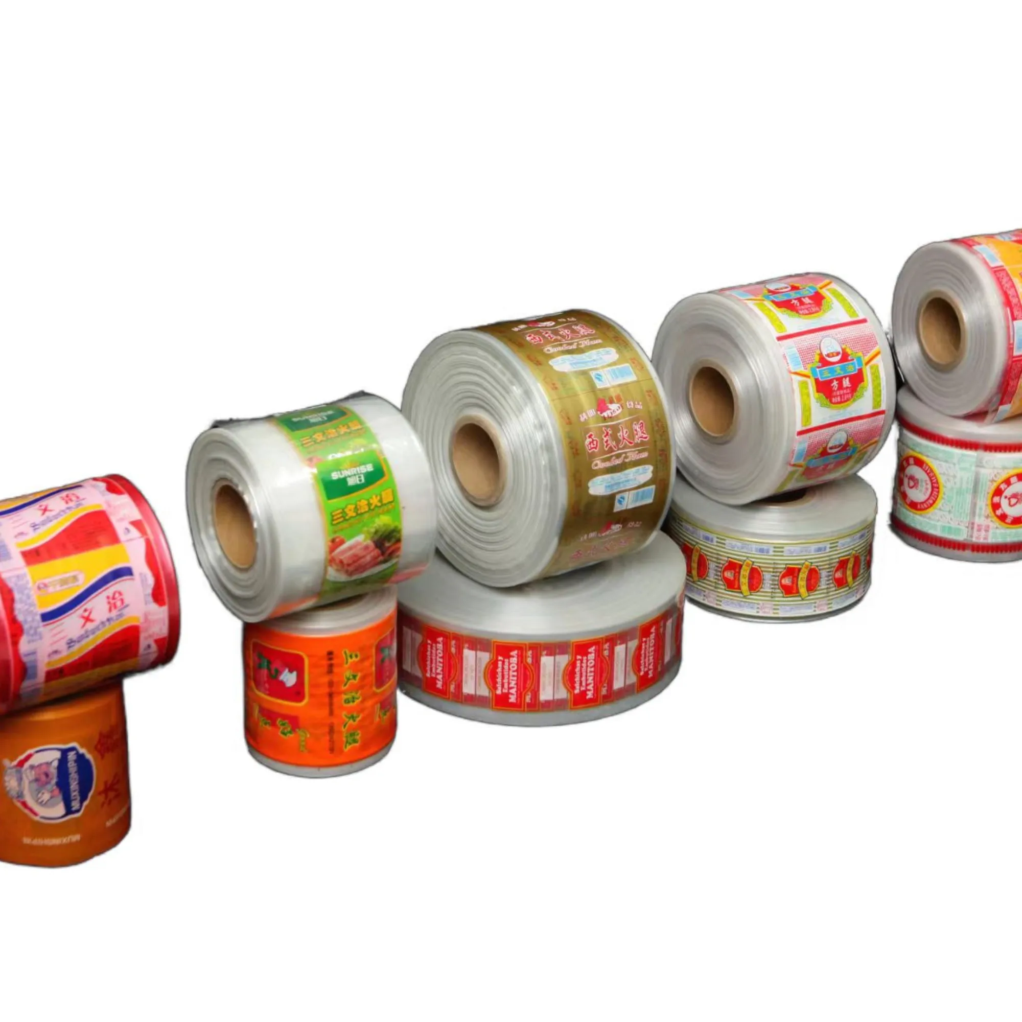 Halal Different Colour Plastic Ham Skin Sausage Casing Ham Barrier Film ...