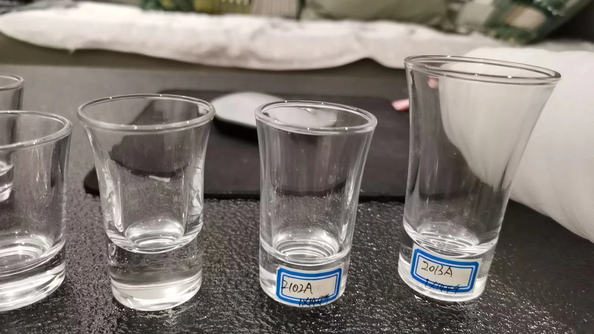 2oz Customized Logo Wine Whiskey Cup Blank Sublimation Espresso Glasses ...