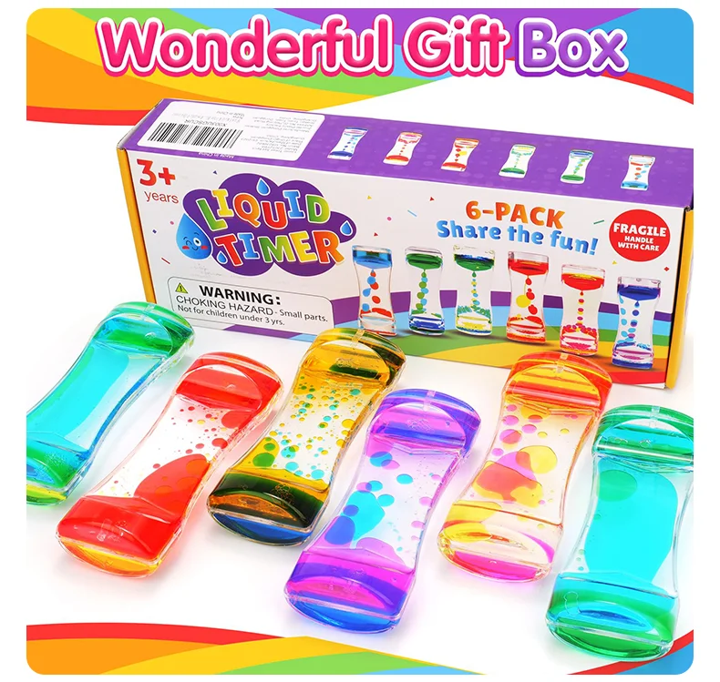 Sensorytherapy Montessori Fidget Decompression Hourglass Hour Glass ...