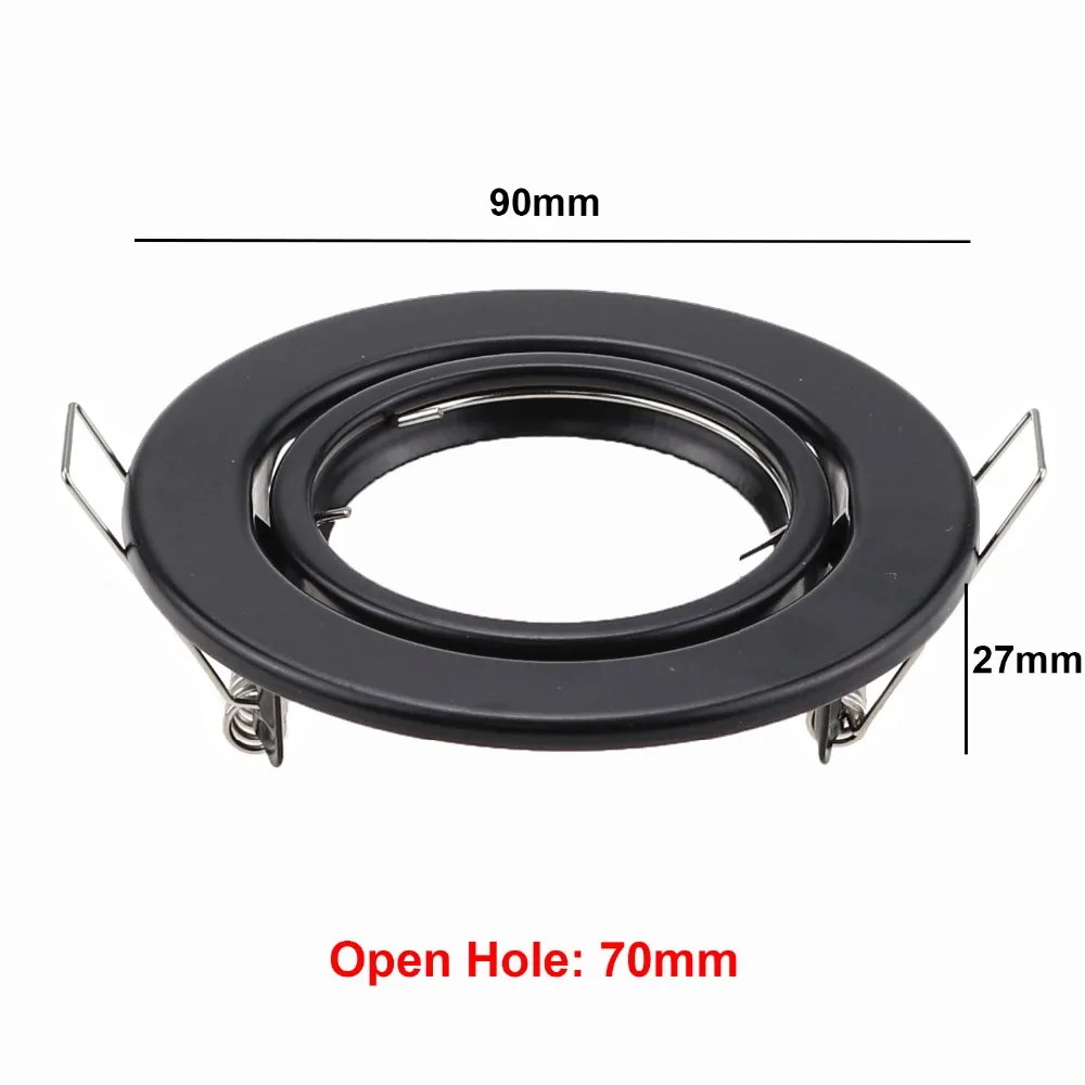 Modern Metal Adjustable Recessed Ceiling Frame Led Spotlight Housing ...