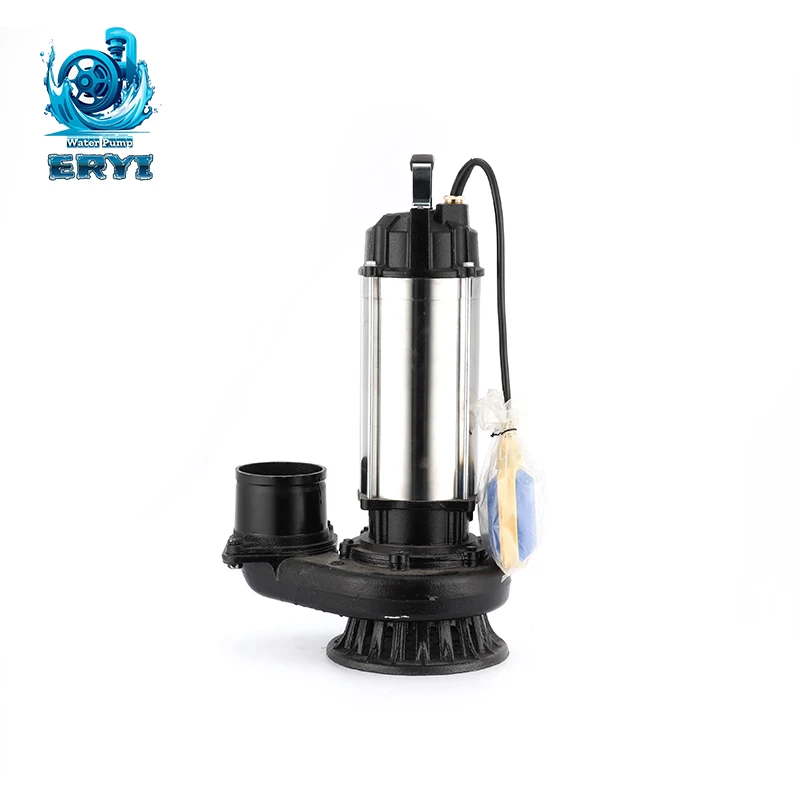 Stainless Steel Submersible Sewage & Seawater Cutting Pumps 220V Electric Corrosion Resistant ...