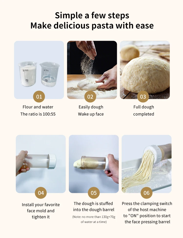 Handheld Electric Pasta Gun - Noodle & Sausage Filling Machine