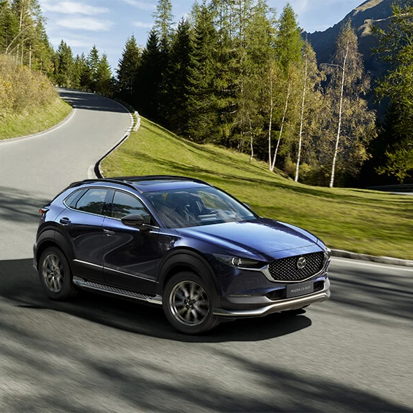Mazda Cx-30 Ev - 100% Electric Car Blue Color In Stock Mazda Cx-30 Ev ...