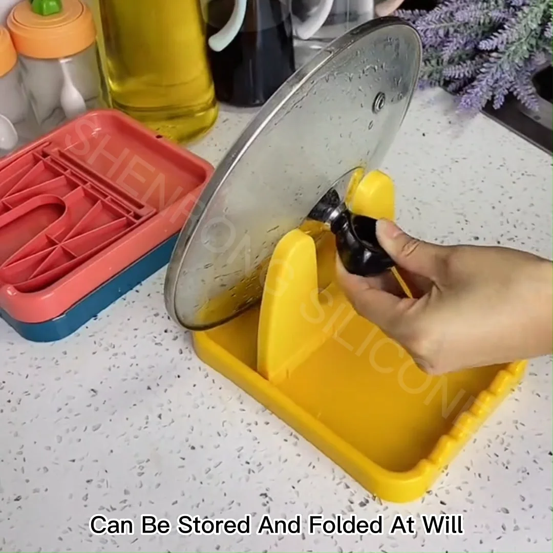 New Design Fork Spatula Rack Pan Cover Shelf Tableware Storage Rack ...