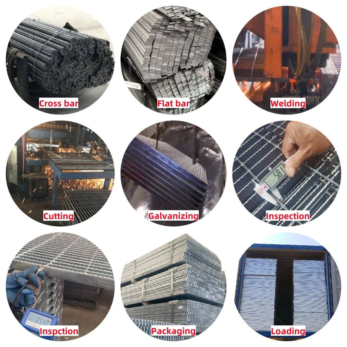 IMPA 673801 Marine Dock Walkway Grating Pitch 1-3/16"x4" 19W4 Ship ...