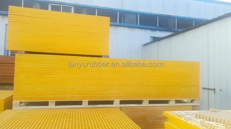 50mm*50mm Mesh Size Plastic Grating Fiberglass Frp Panel Molded Grp/frp ...