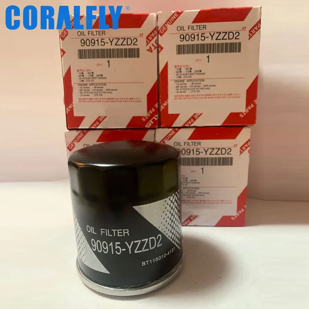 Factory Filtro Aceite 90915-yzzd2 90915-yzzd4 90915-yzzd3 90915-yzzd1 ...