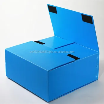 Collapsible Pp Corrugated Plastic Danpla Box Coroplast Polypropylene ...