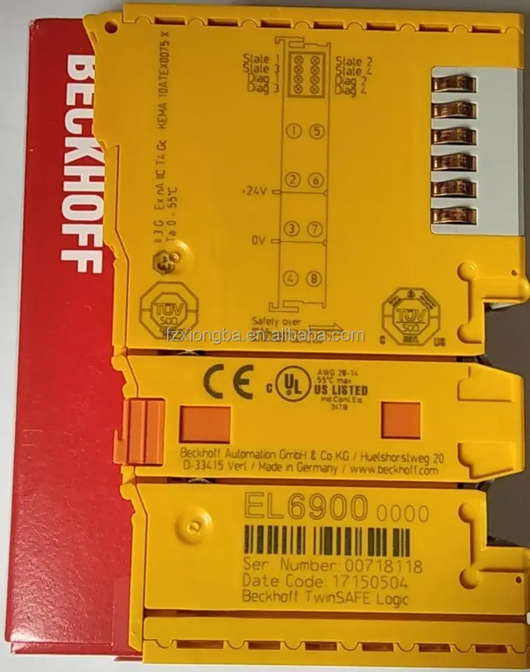 Ethercat-terminal De Salida Analógica,Módulo De Terminal El1918,Con Año ...