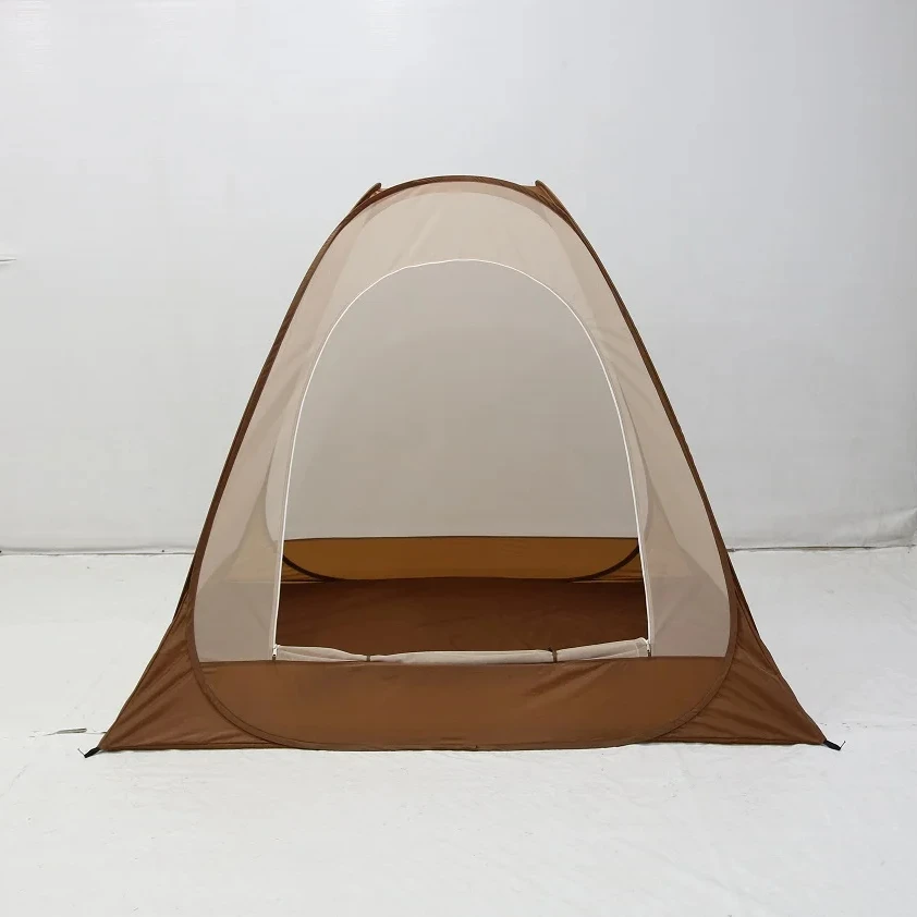 2-3Person Pop-up Camping Tent Foldable Mesh Breathable Easy Set-Up with ...