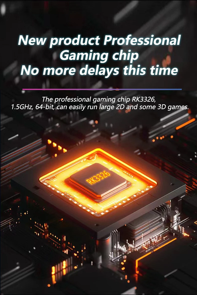 R36 MAX Handheld Console - 15000 Built-in Games & 128GB Storage