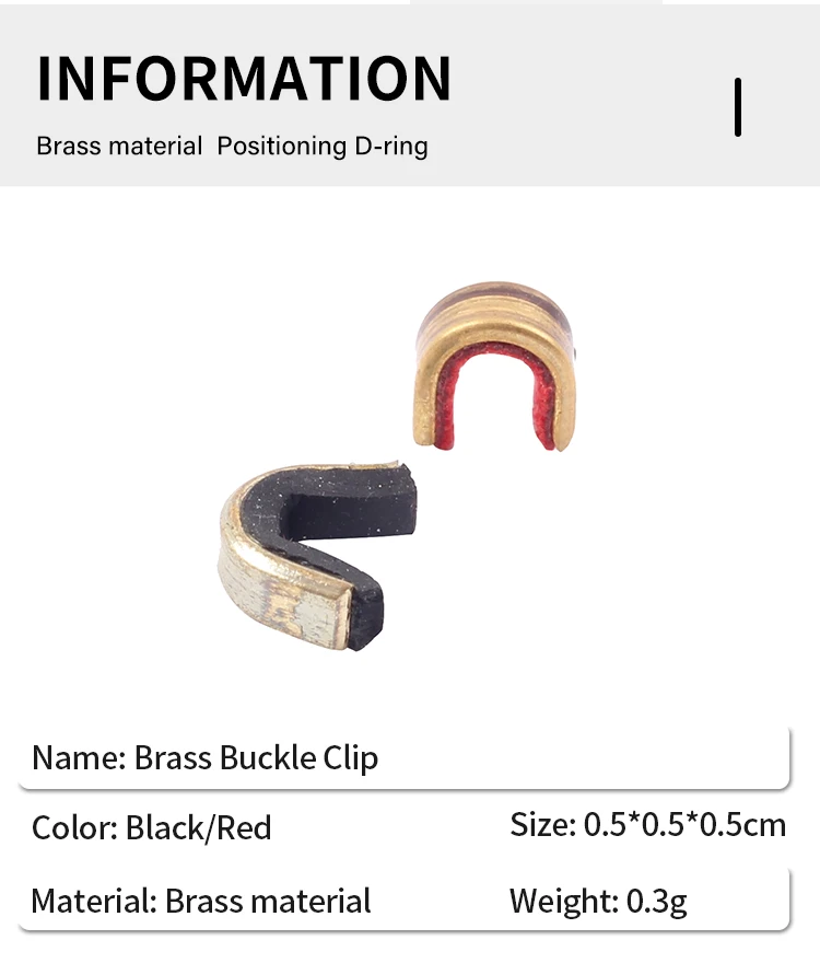 Brass Bow String Buckle - Stabilize Your Archery Setup