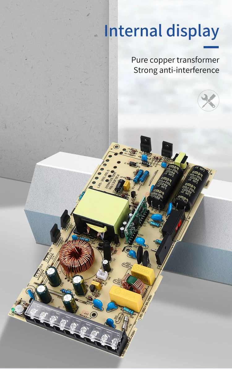 Smps Lrs-350-5 300w Industrial 5v 5 Volt 60a Power Supplies 220v Ac To ...