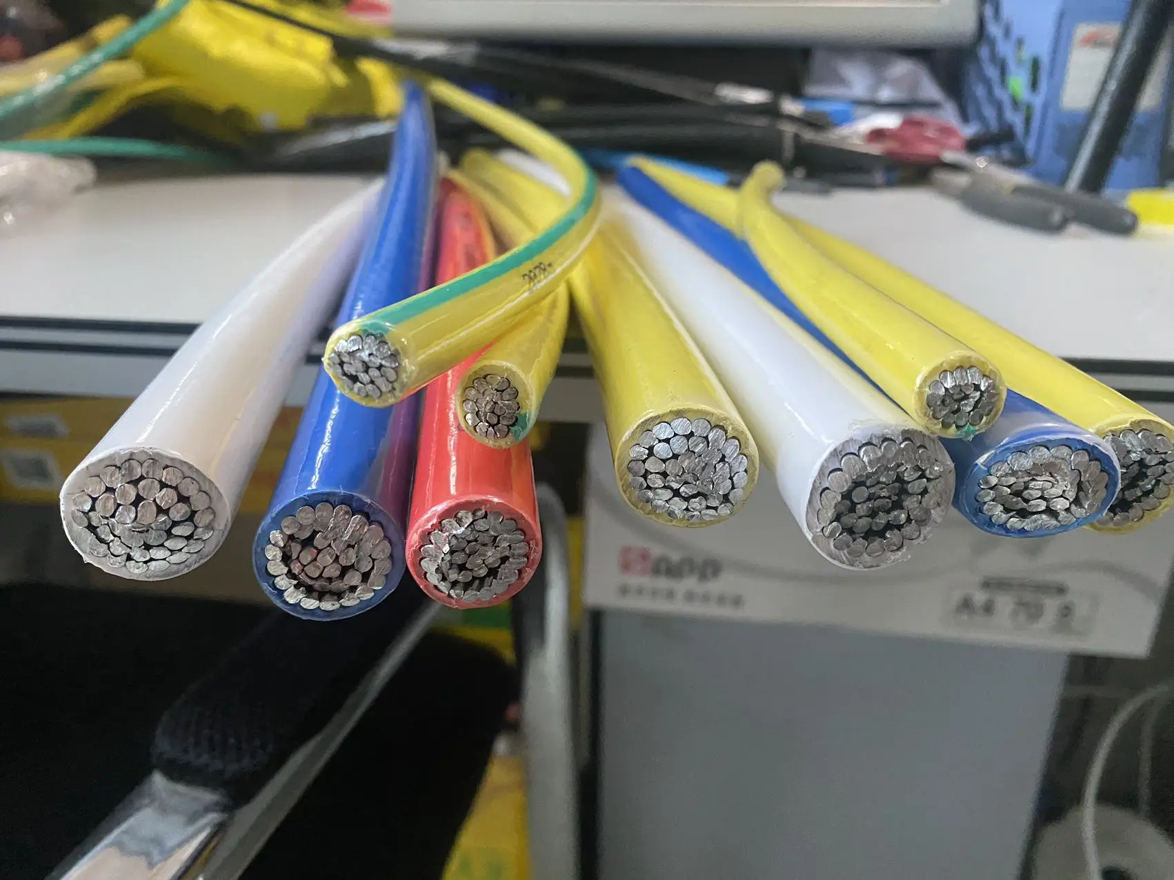 Thhn Wire Aluminium Conductor Pvc Insulated Nylon Jacket 50mm2 80mm2 ...