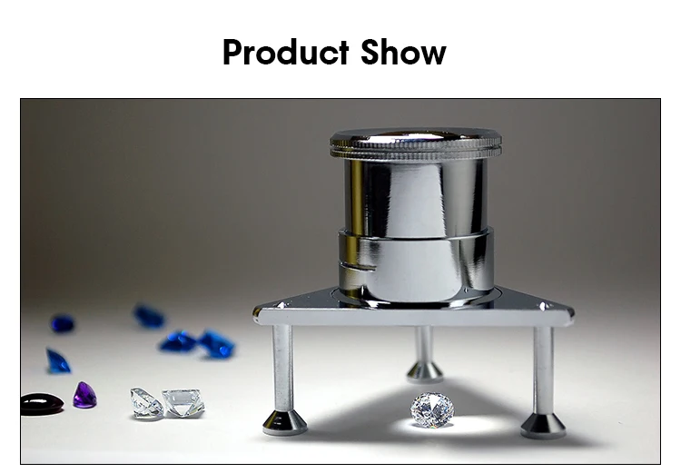 High Quality Adjustable Focusing 10x18mm Magnifying Glass Gemology ...