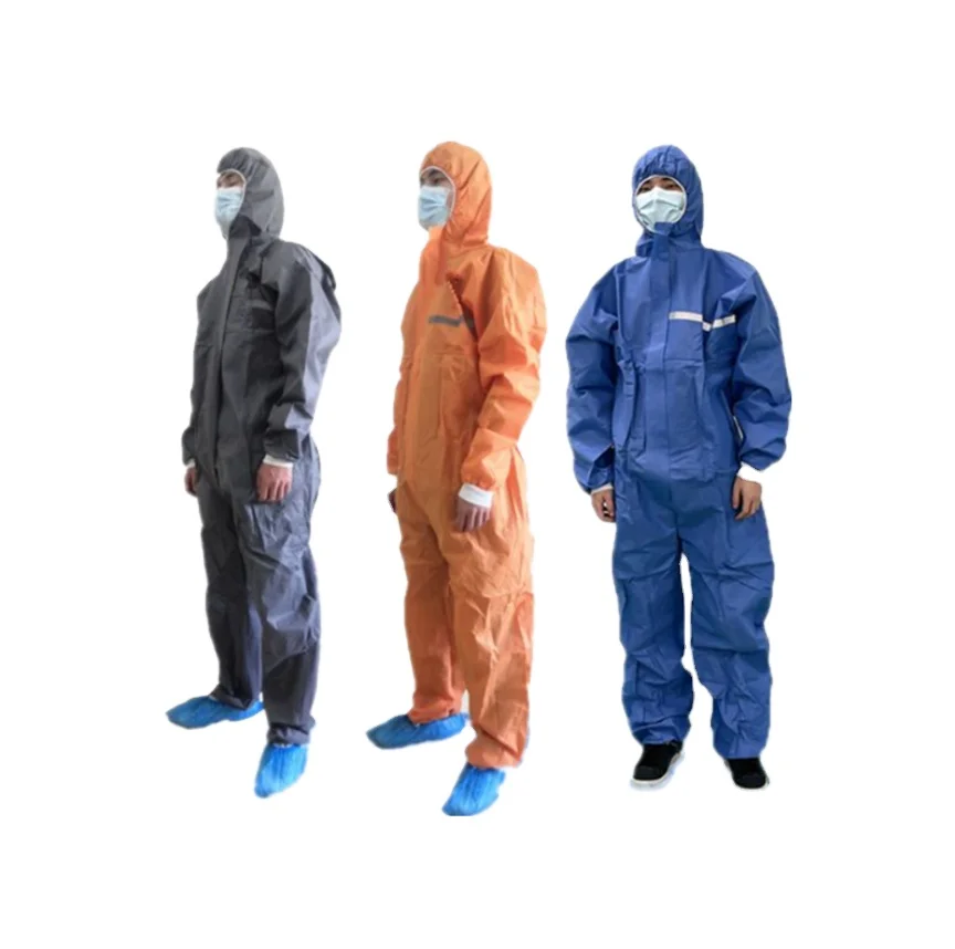 Hazmat Suits Nuclear Wastewater Protection Clothing Industrial Chemical ...