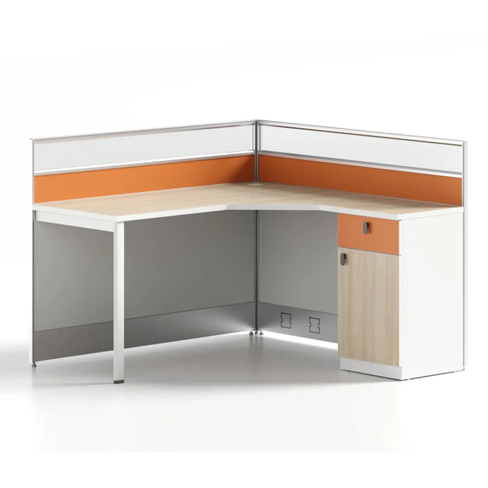 Modern Office Workstation Cubicle 1 Person Modular Cubicle Workstation ...