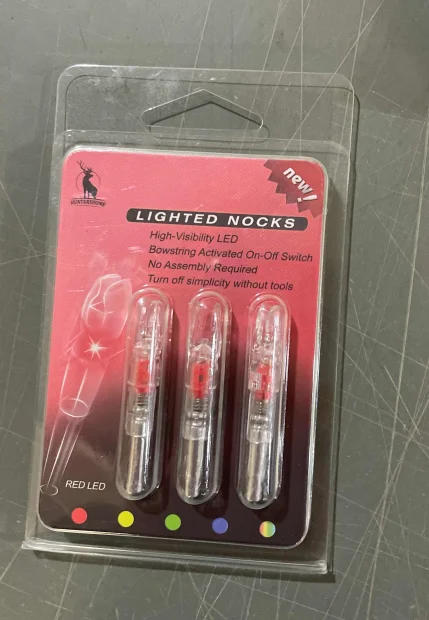 Spg Archery Lighted Arrow Nocks Led Automatically Light Up Glowing 3 ...