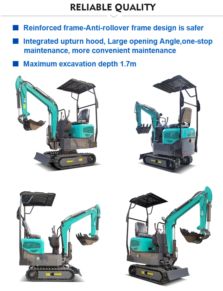 High Quality New Mini Excavator Micro Digger Remote Control Excavator ...