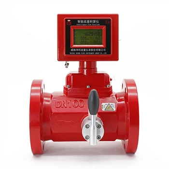 4-20 Ma Rs485 Kunke N2 Gas Turbine Flowmeter With Battery/digital Flow Meter For Natural Gas ...