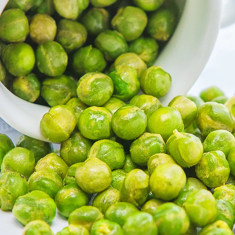 Gan Yuan Green Peas 500g Garlic Spicy Plain Nuts Fried Casual Snack ...