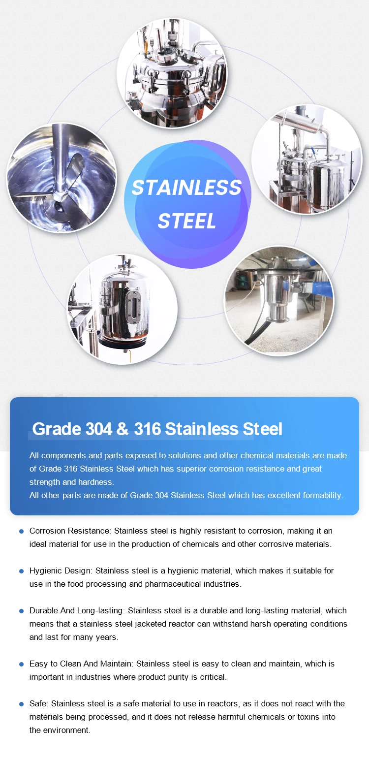CSTR Continuous Stirred Tank Jacketed Reactor| Alibaba.com