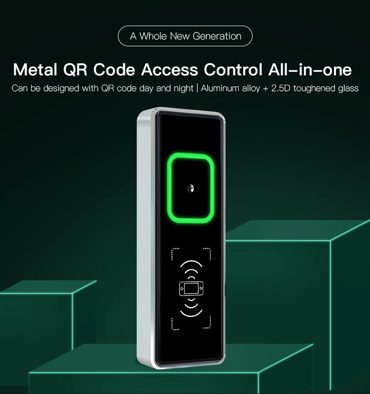 Metal Waterproof Rg45 Smart Qr Code Scanner Remotely Controlled App ...
