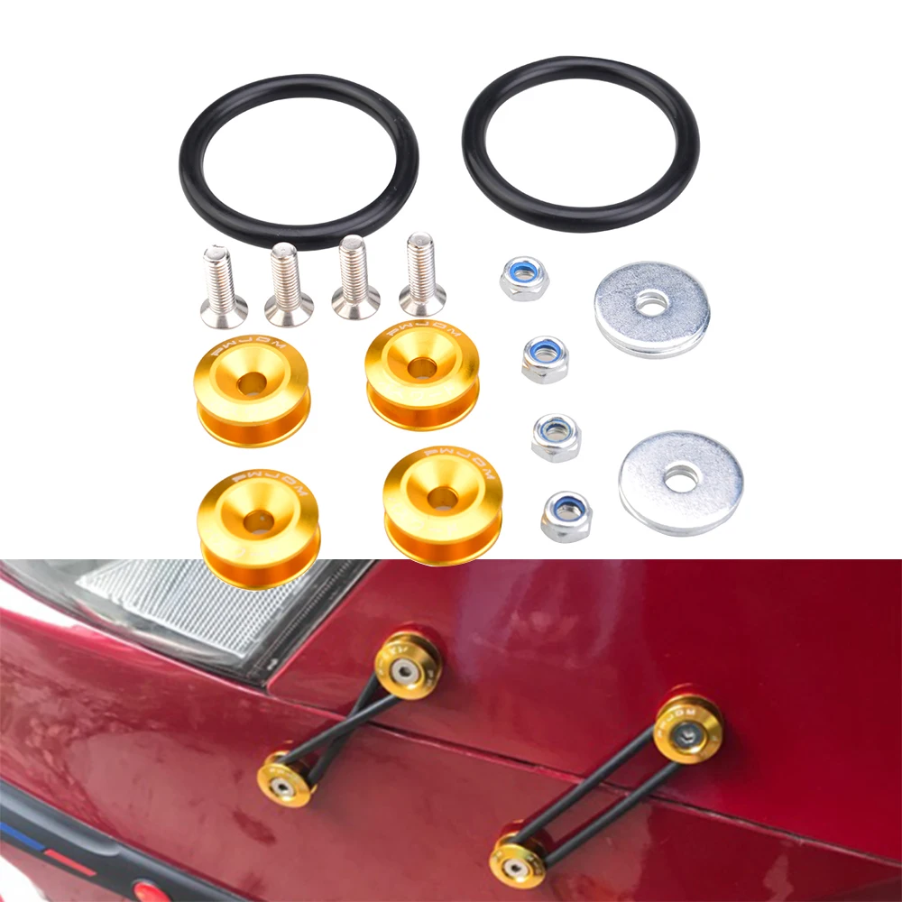 Universal JDM Quick Release Fasteners for Bumpers & Trunks