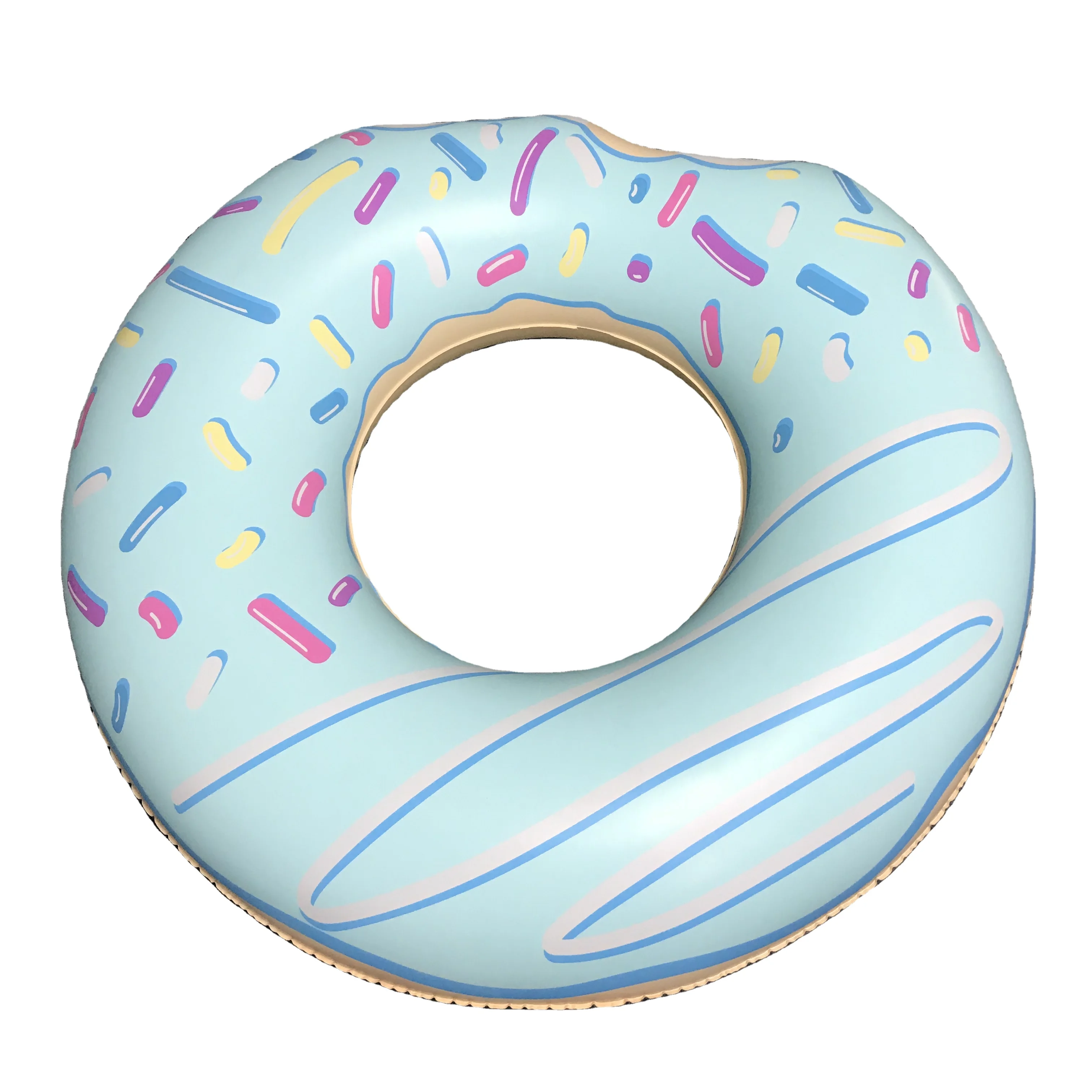 Donut Pool Float Tube Pvc Swim Ring Summer Beach Inflatable Swimming ...