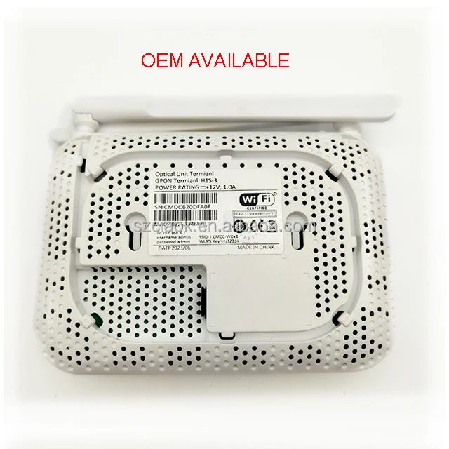 New Oem Xpon Onu H1s-3 Xpon Ont Fiber Optic Equitment 1ge 3fe Wifi H1s ...