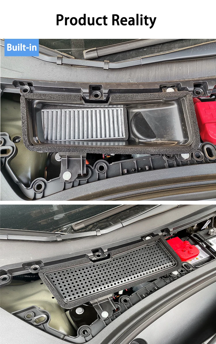 Car Air Inlet For 2021 Tesla Model 3 Filter Cotton External Filter ...