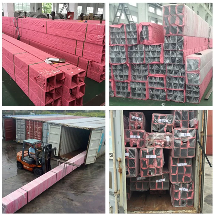 Shs Rhs Hollow Pipe 201 304 316 150x150 Stainless Steel Square Pipe ...