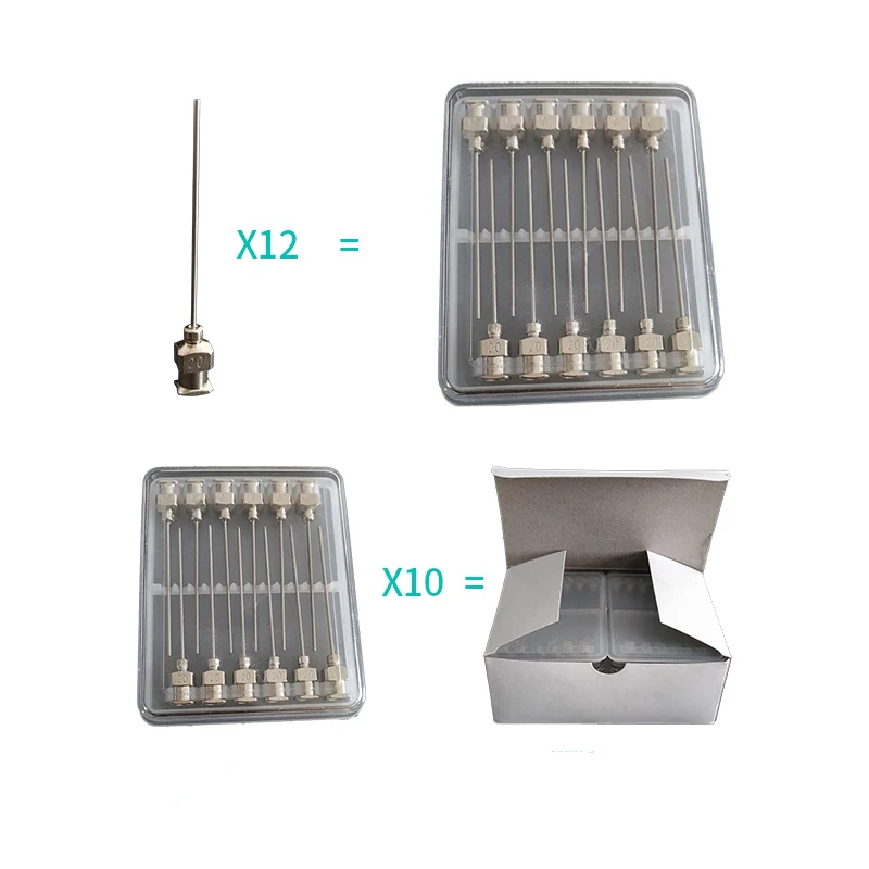 Good Quality 60mm Stainless Steel Blunt Dispenser Tip Dispensing ...