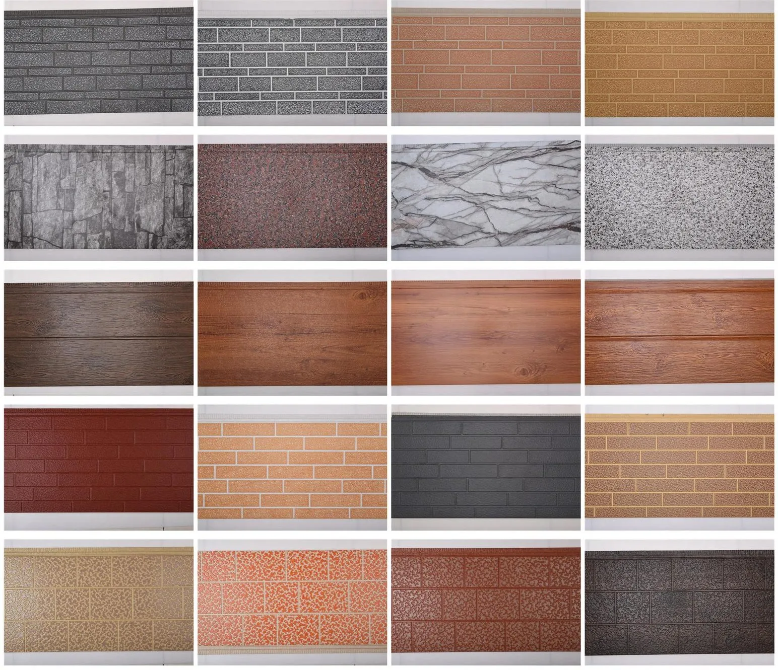 Exterior House Isolation Metal Siding Panels Exterior Wall Structural ...