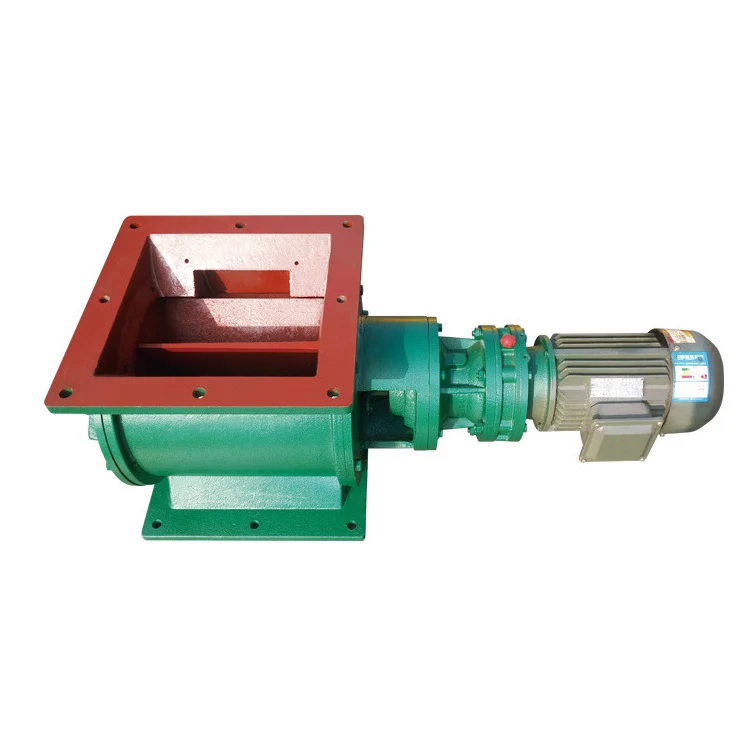 rotary rigid impeller feeder star shaped unloader feeder