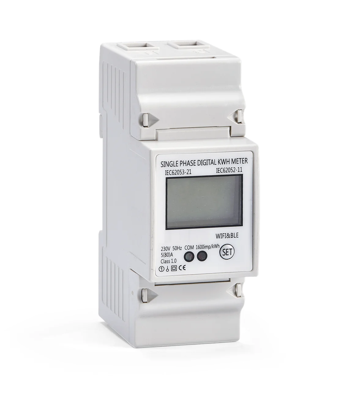 Factory Supply Bluetooth Wifi Smart Single Phase Din Rail Bidirectional ...