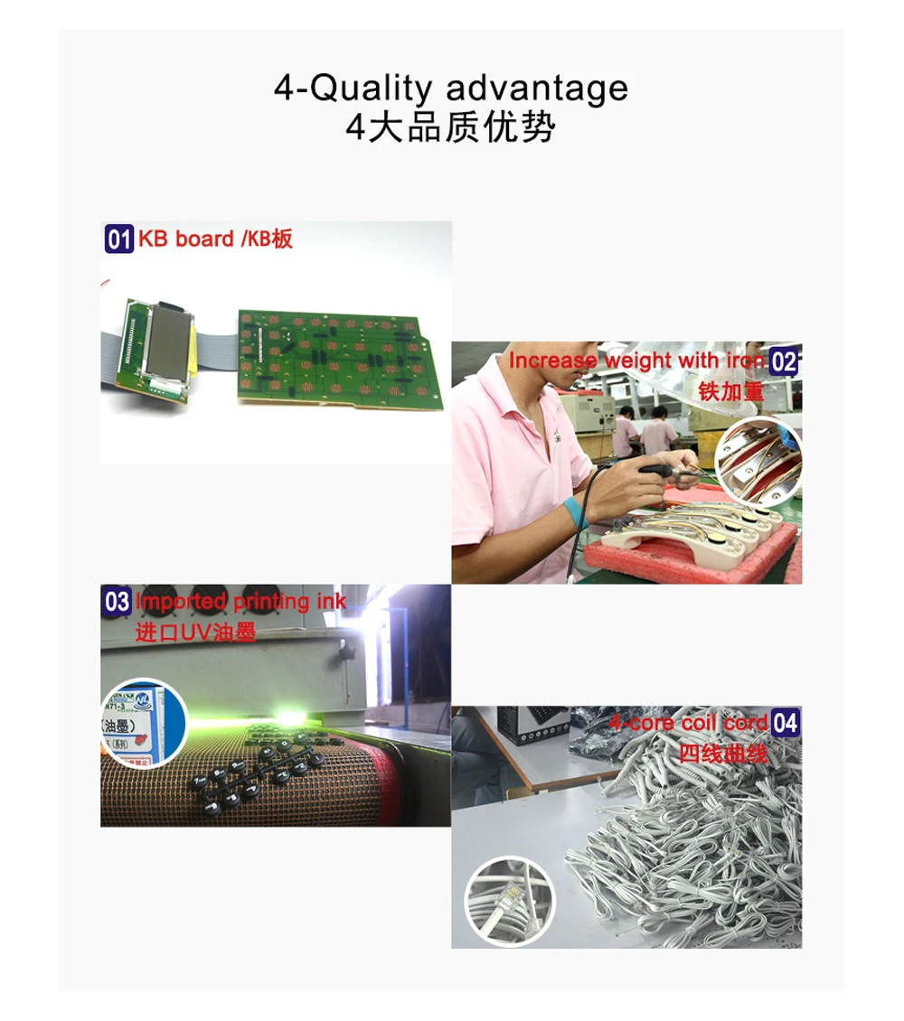 Manufacturer Factory Sale Dect Cordless Telephone With Rj11 Landline ...