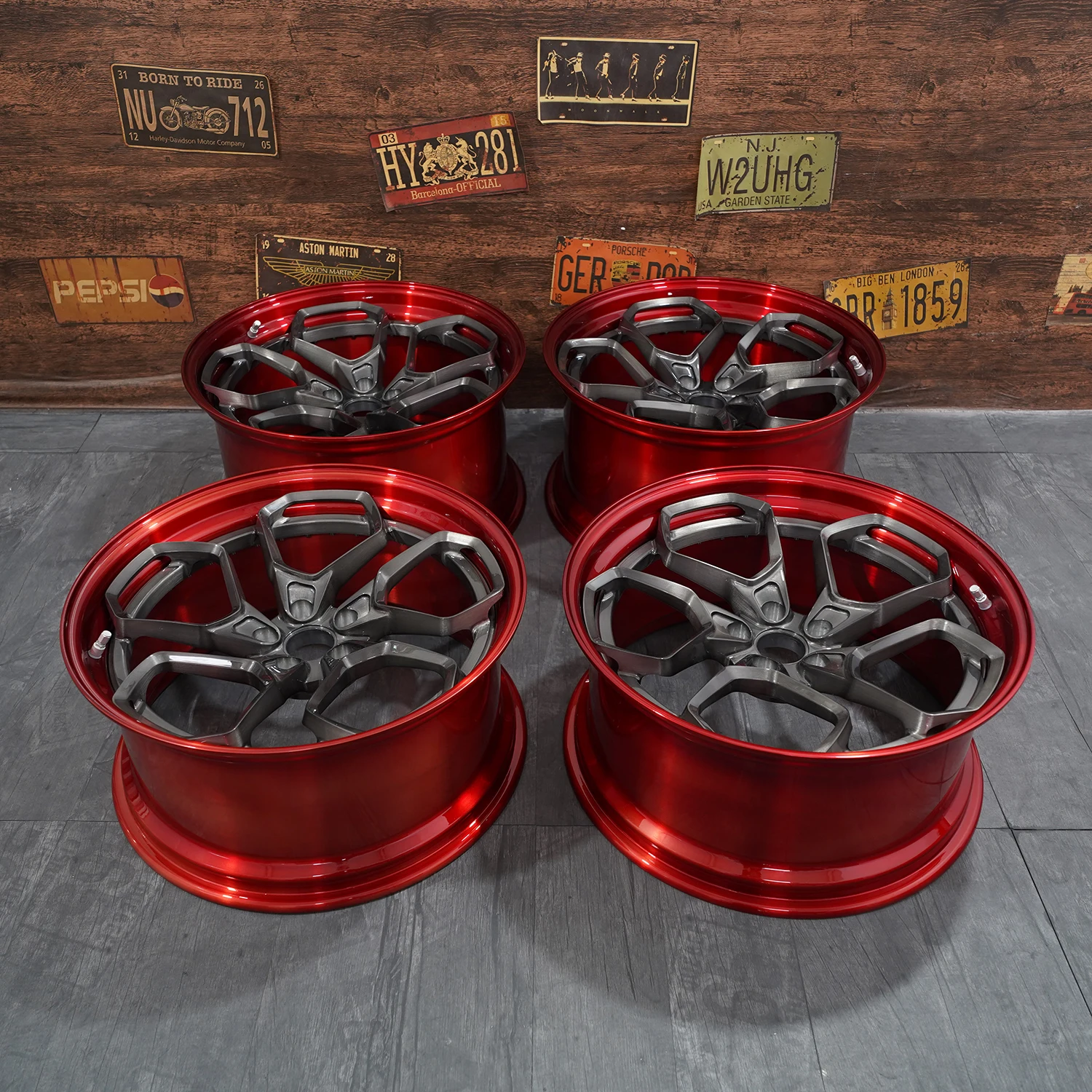 2 Piece Wheels 21 Inch Rims 5x112 Custom Forged Aluminum Wheels For Bmw ...
