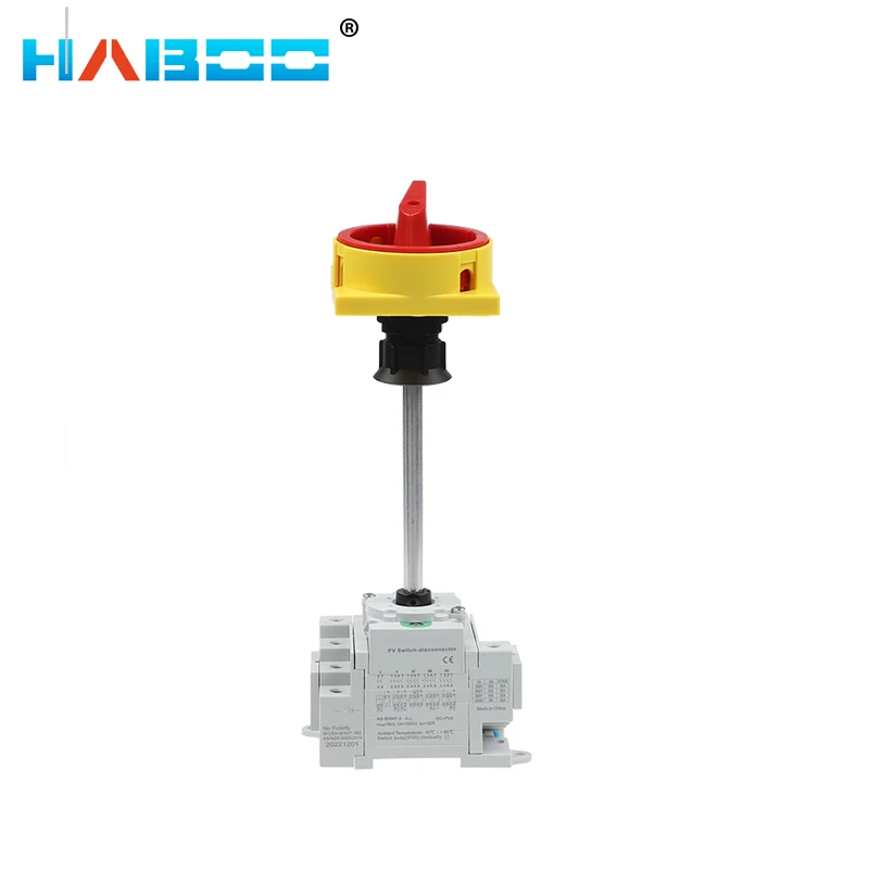 Disconnect Isolator Switch With Aluminium Bar DIN Rail Mounted 32A 4P ...