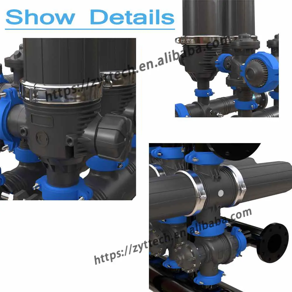AIGER New Automatic Backwash Water Filter Irrigation System Azud ...