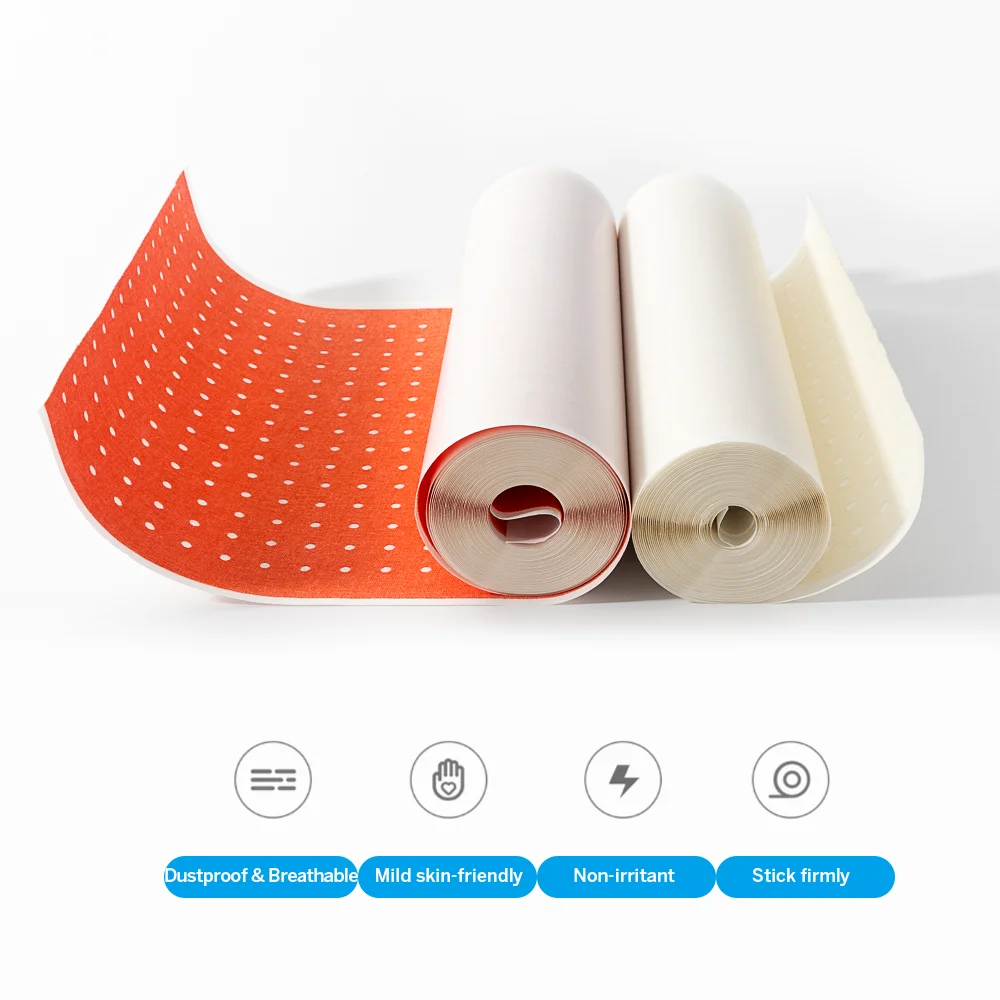 Africa Sparadrap Perforated White and Skin Color Zinc Oxide Bandage ...