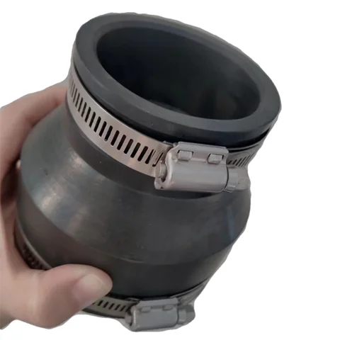 Flexible Couplings Rubber Pipe Joint for Plastic Pipes
