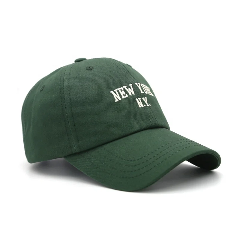 Wholesale Adjustable 100% Cotton Custom 6 Panel Dad Hat