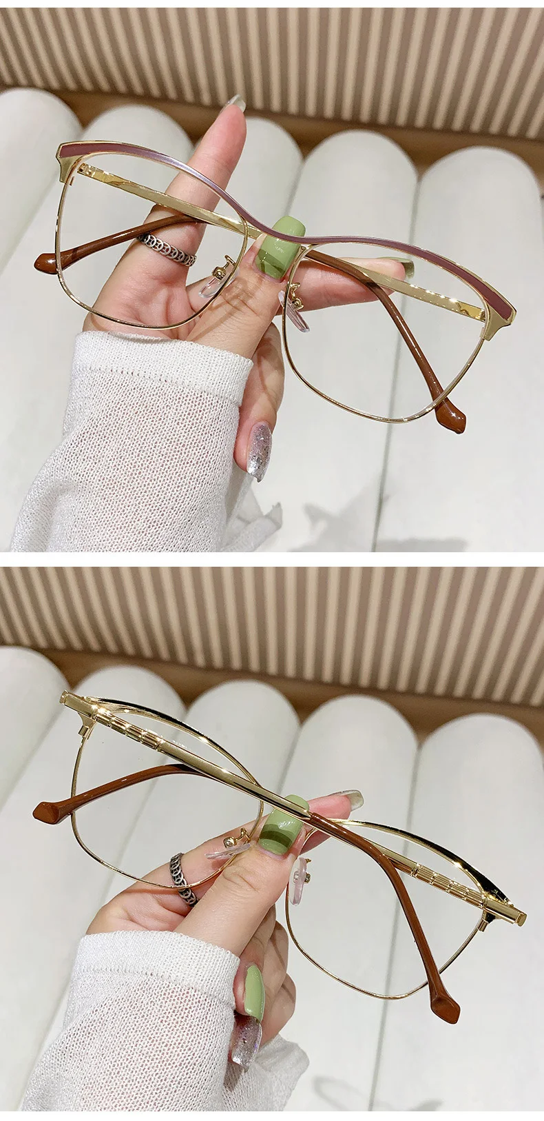 Fashion Designer Luxury Photochromic Lens Eyewear Optical Men ...