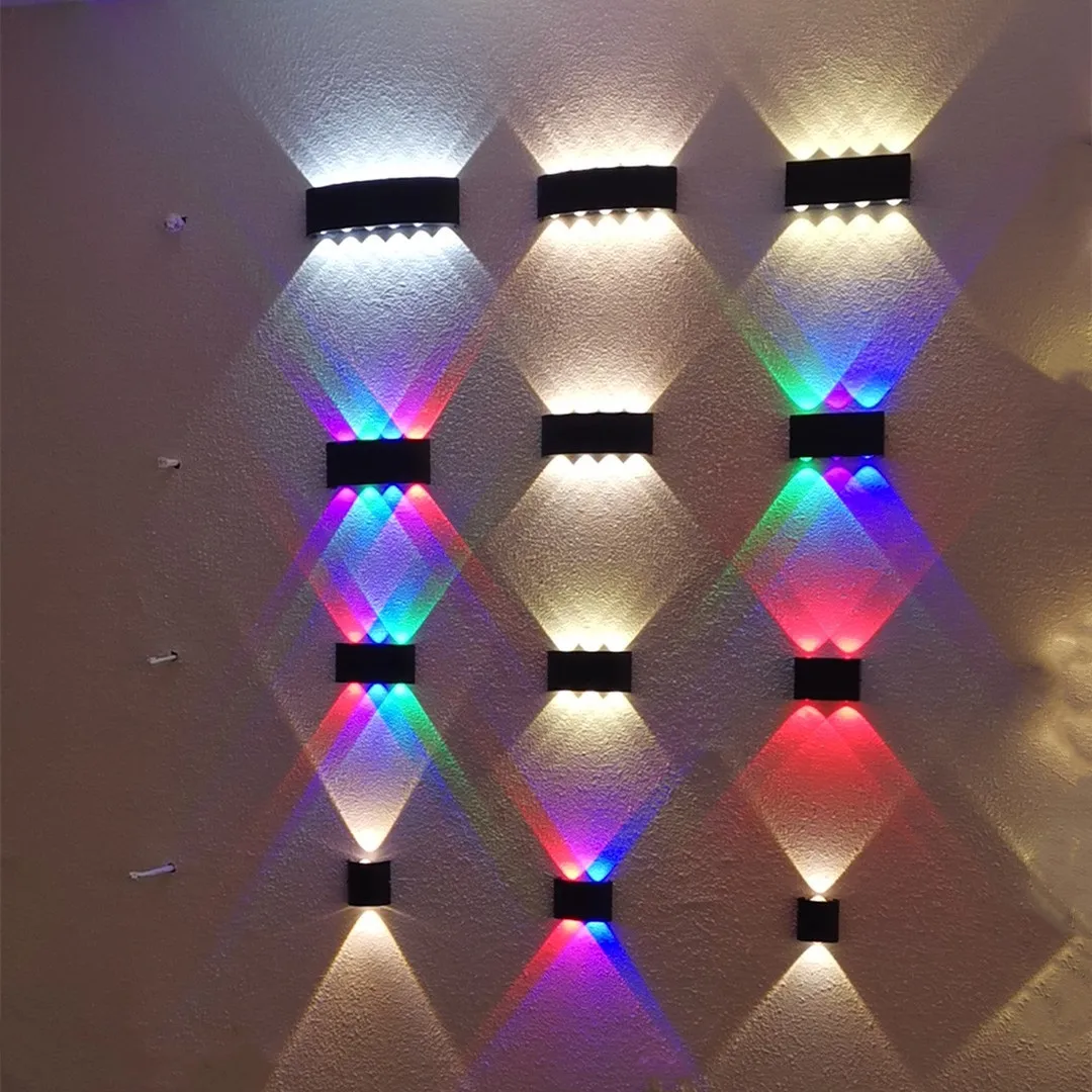 Hot Sale Wall-mounted Up And Down Wall Lamp 4w 6w 8w 10w Waterproof ...