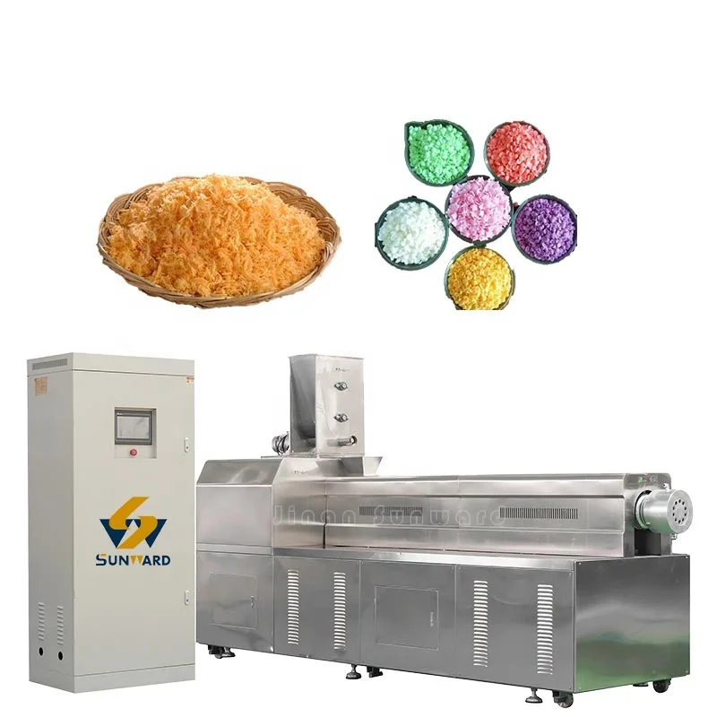 Extruded Bread Crumb Making Machine Panko Bread Crumbs Maker Automatic Breadcrumb Whole ...