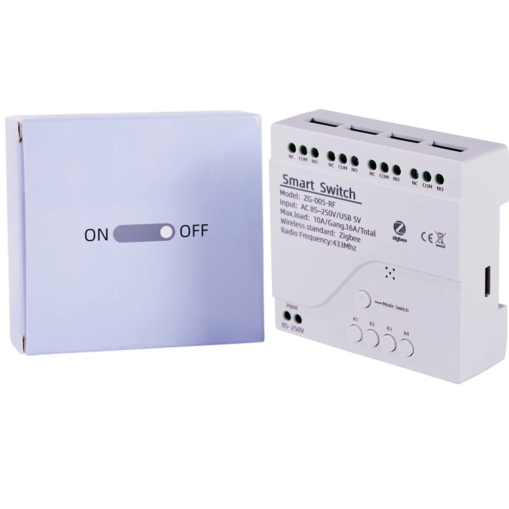 Wifi Smart Home Switch Module App Remote Control Wireless Rf433 7-32v ...