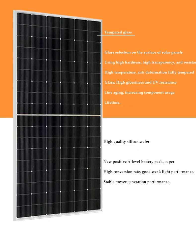High Quality 9bb Solar Panels 405w Half-cell Panels Solar 400w Mono ...