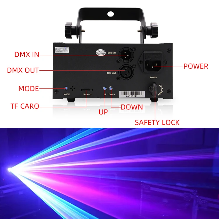 Big Dipper SD10000+RGB Laser Light Projector for DJ & Christmas Events